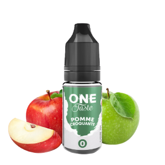 E-liquide Pomme croquante 10ml One Taste E.Tasty goût pomme pas cher