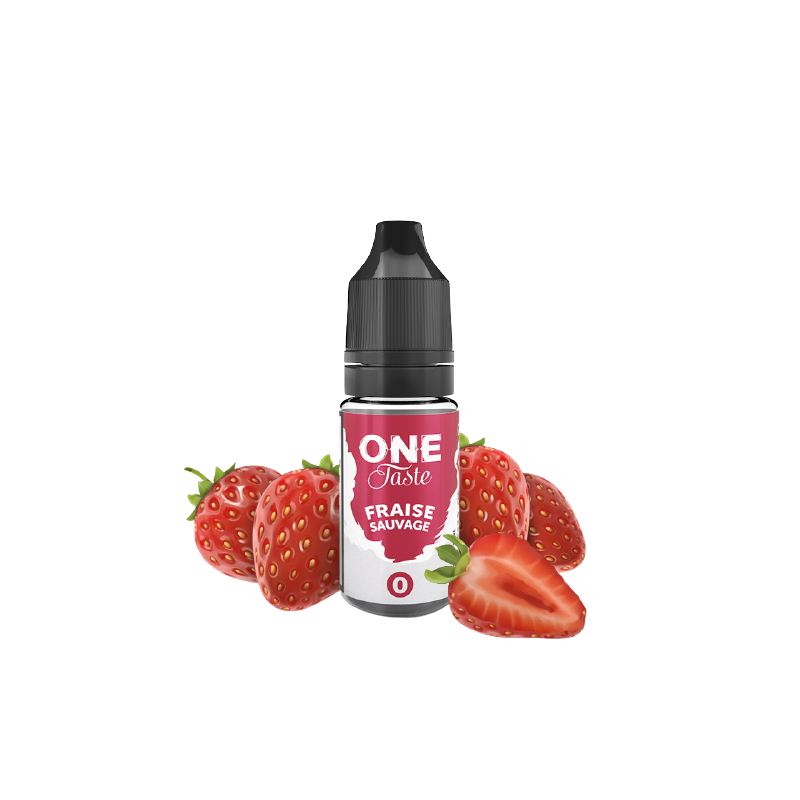 E-liquide Fraise sauvage 10ml One Taste E.Tasty goût fraise pas cher