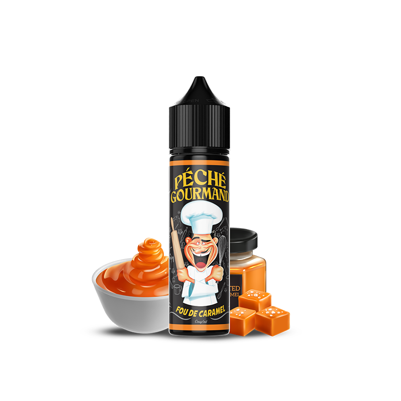 Fou de Caramel 50ml - Péché Gourmand - O'Jlab